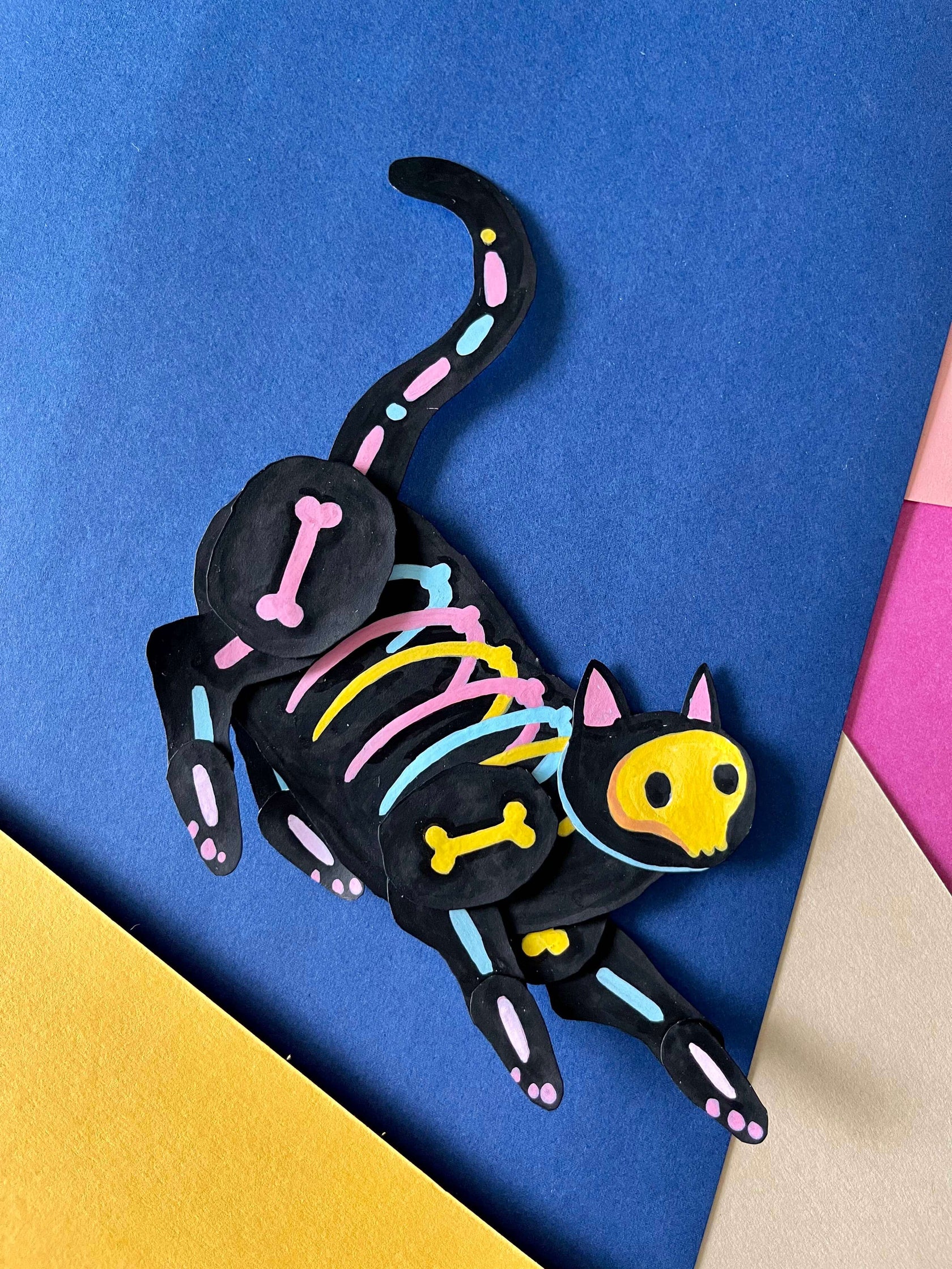 Cat Paper Doll | cat ornament, cat decor, cat portrait | ElkaYang ...