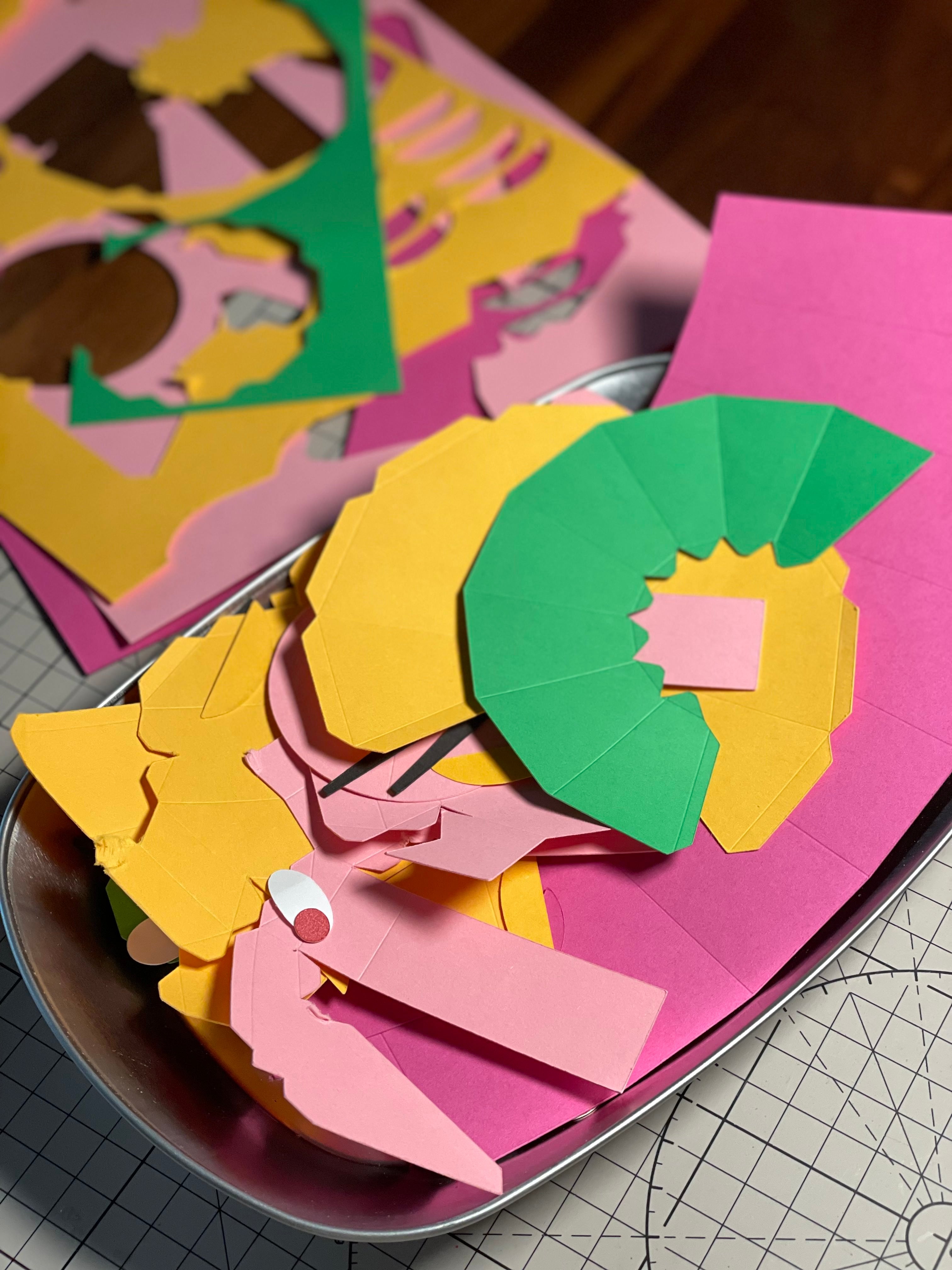 Elka Yang | Paper Moth, Paper Dolls, papercraft templates, and more